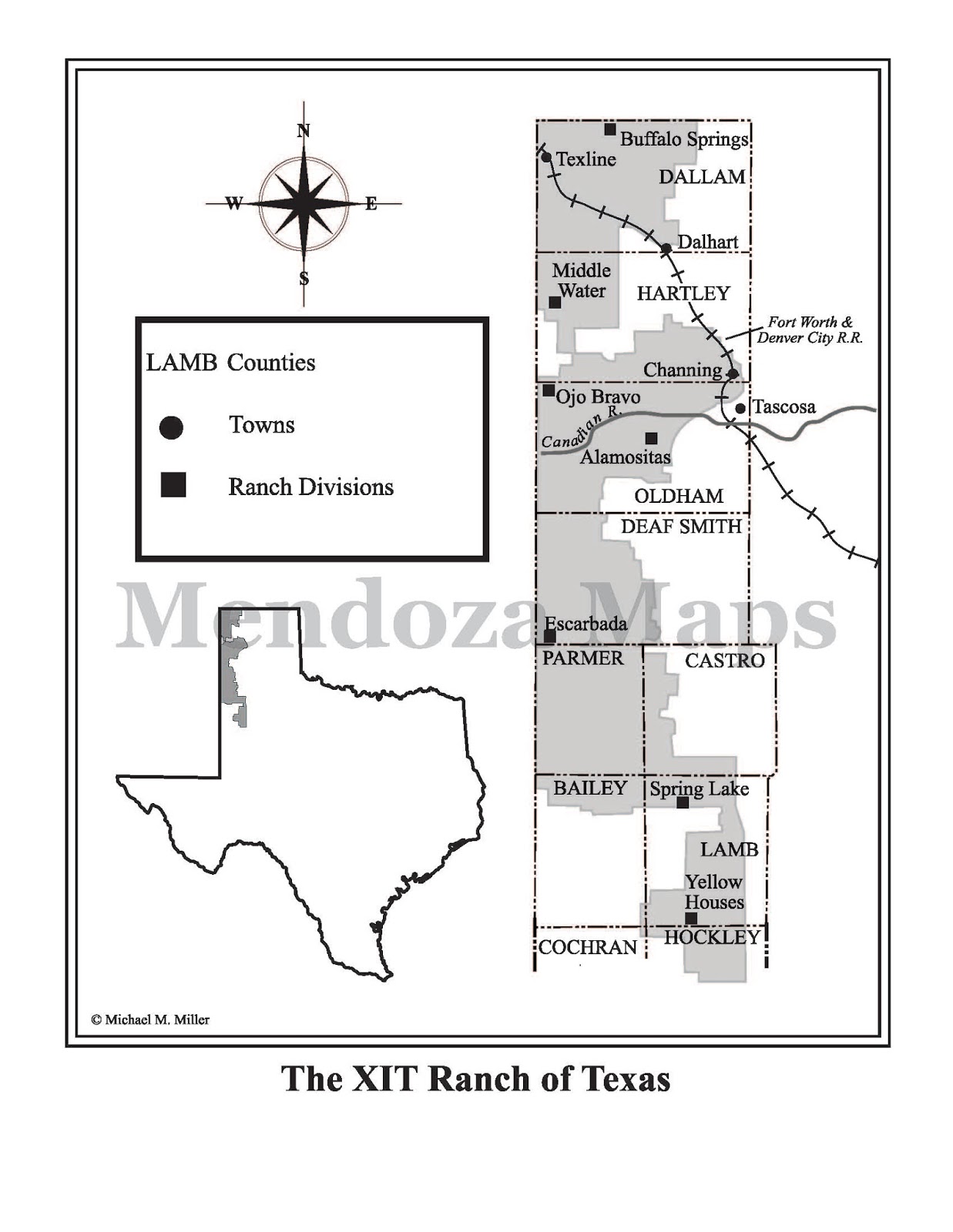 Mendoza Maps: Geographic/Political Maps