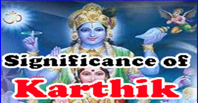 Kartik Month Importance