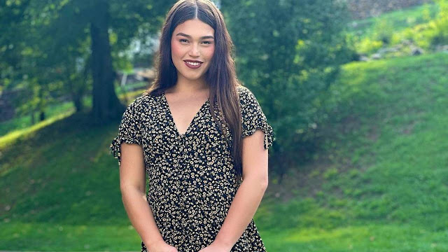 Ariel Long – Most Beautiful Transgender in Floral Print Mini Dress - TG ...