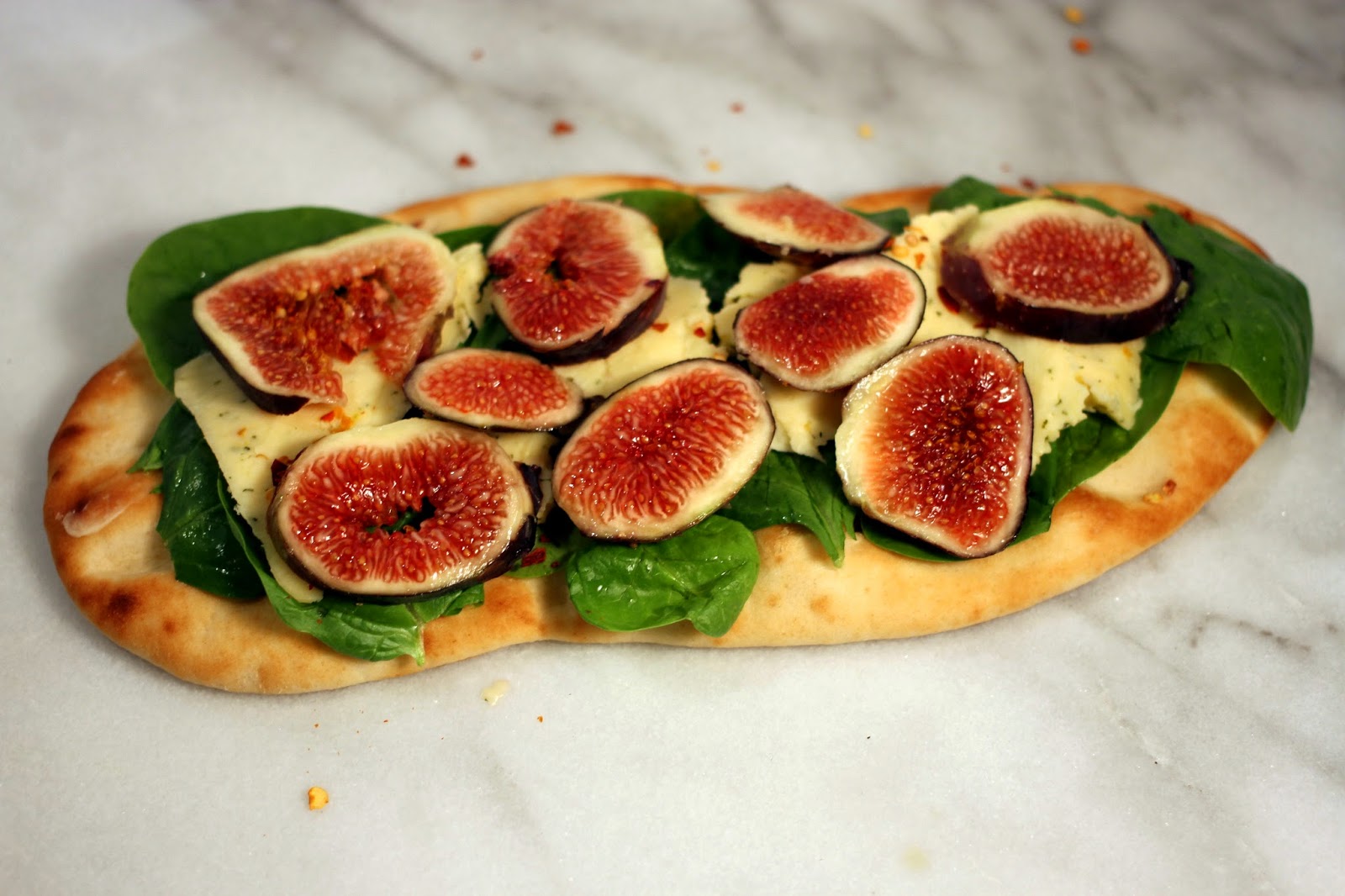 Rocks Fashion Bug: Flatbread with Figs and Prosciutto