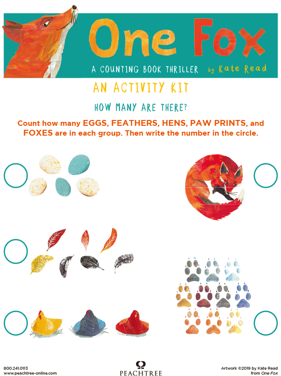 영어 도서 - 여우 한마리 (One Fox) 활동지 | Our Study Room