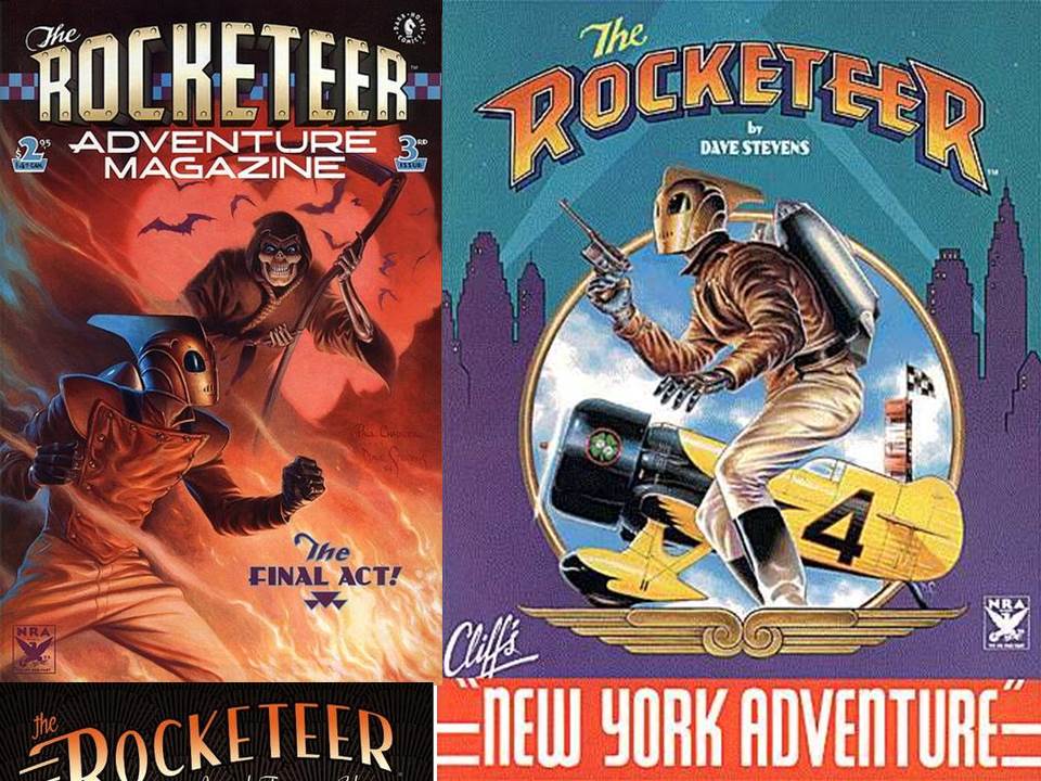 Dave's Comic Heroes Blog: Remembering Dave Stevens' Rocketeer