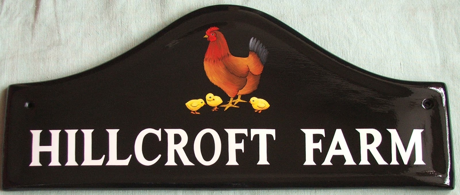 Hand Painted House Signs by Ceramic Art: Hand Painted Ceramic Signs ...