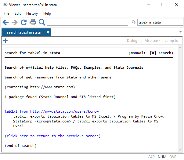 How To Export Tabulate Result To Excel Using Tab2xl Command In Stata How To Export Tabulate Result To Excel Using Tab2xl Command In Stata