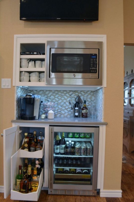 53 Affordable Mini Bar Design Ideas Inside Your Home | ARA HOME