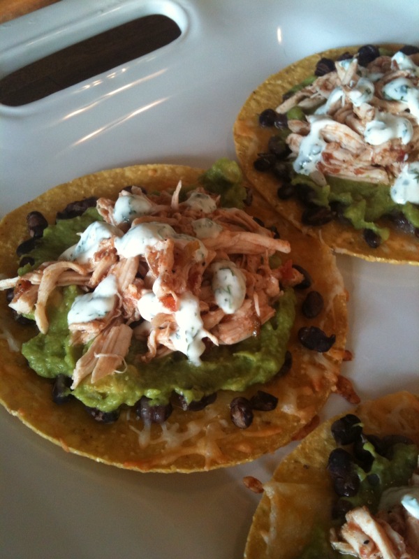 Baking and Eggs: Chicken Tostados