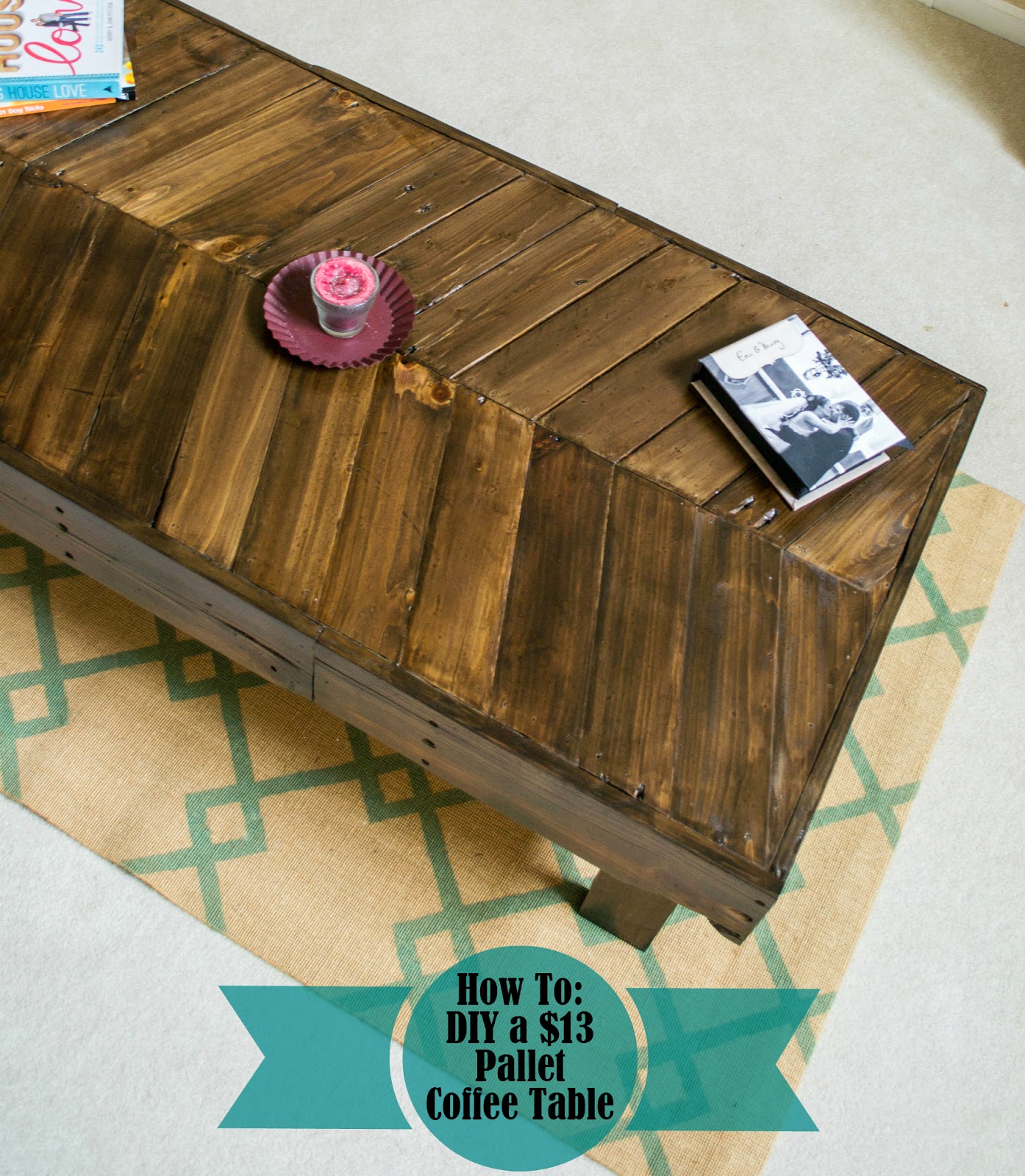 Husband. Wife. Two Story Life.: The BIGGER (Stained) Coffee Table Reveal!!
