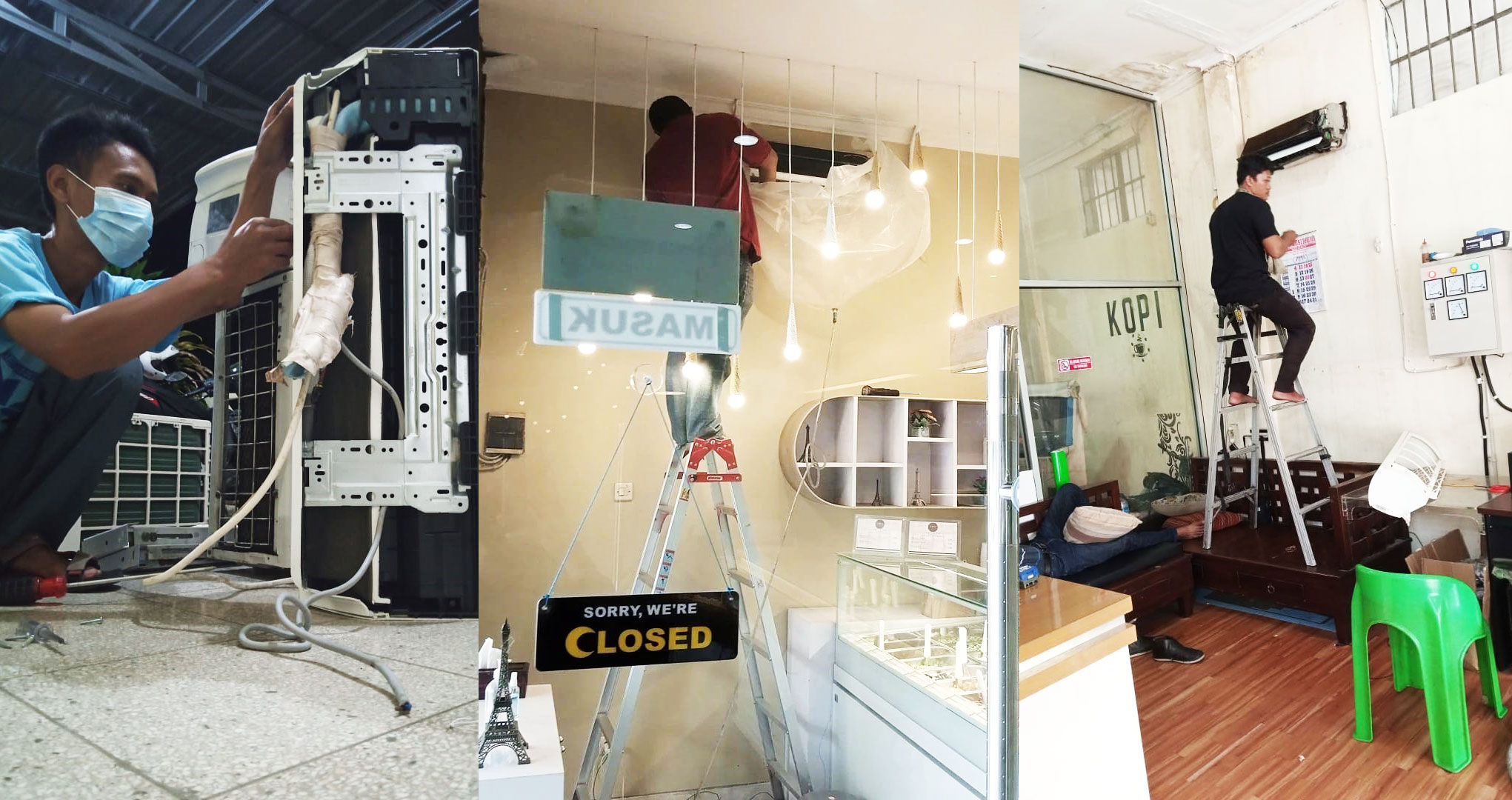 Cuci AC - ePro Techno Yogyakarta 0881024817535