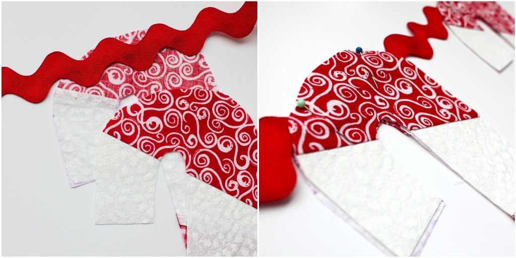 Candy Cane Bunting {Tutorial} - Smashed Peas & Carrots