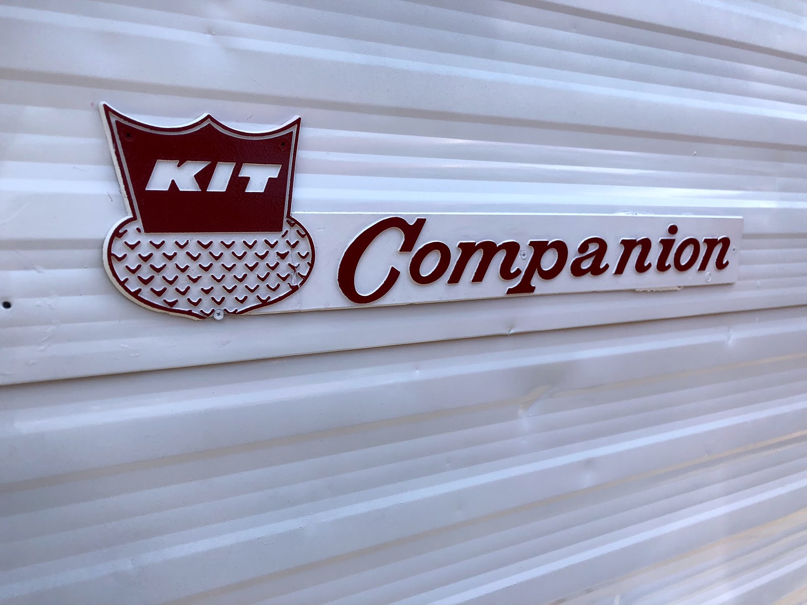 Rare 1969 Kit Companion Travel Trailer Camper