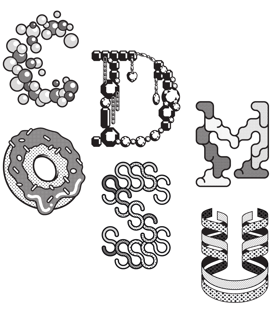 PORTFOLIO: LETTRINES (illustrations)