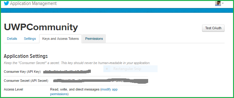 wmpsdfhk: Windows 10 UWP Community Toolkit: Twitter integration sample ...