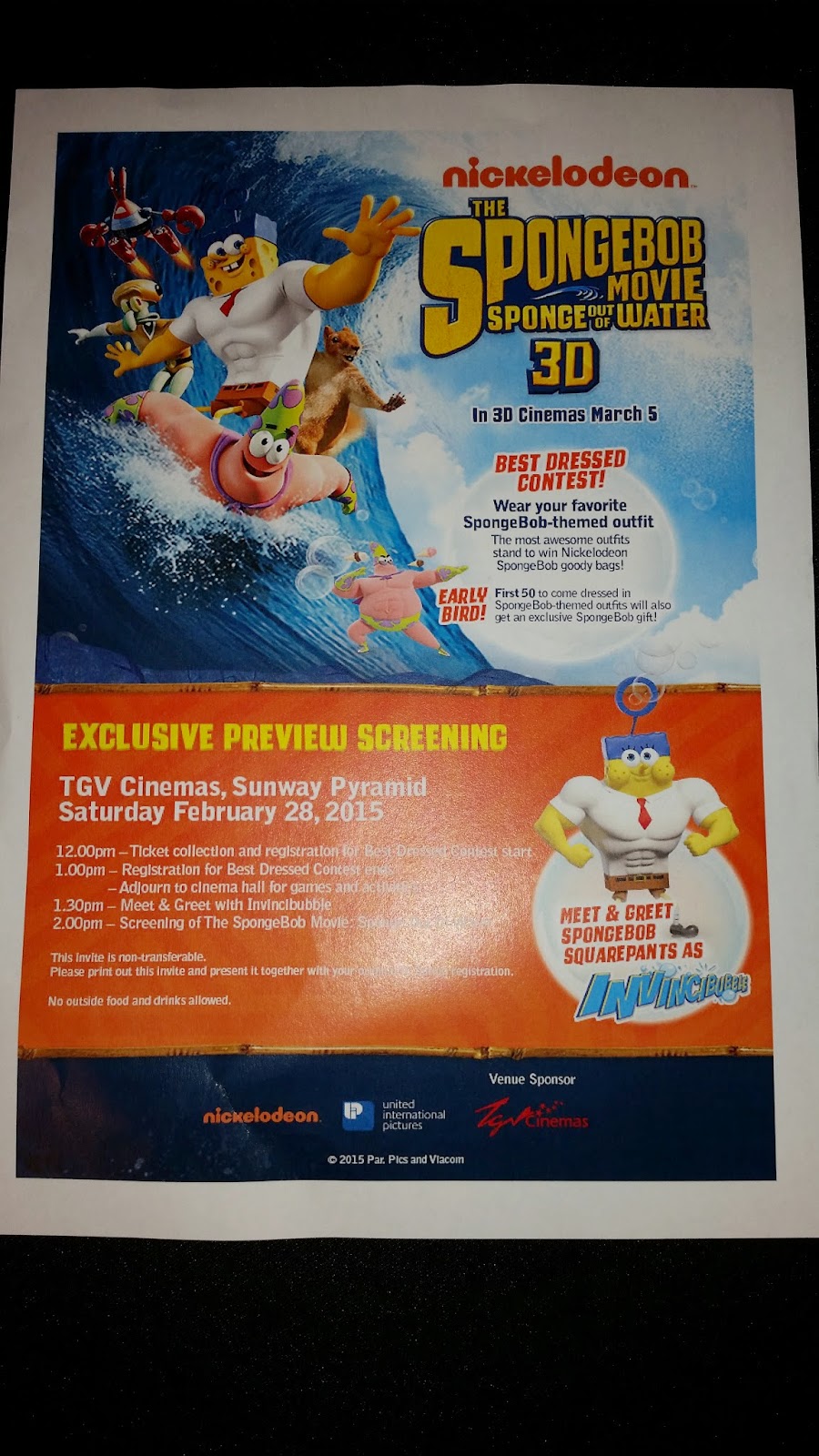 CHAPTER 238: The Spongebob Movie: Sponge Out Of Water (3D-X) | Google ...