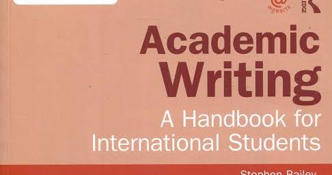 Academic Writing: A Handbook for International Students
