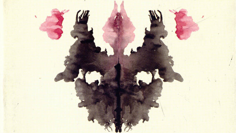 How does the Rorschach inkblot test work?