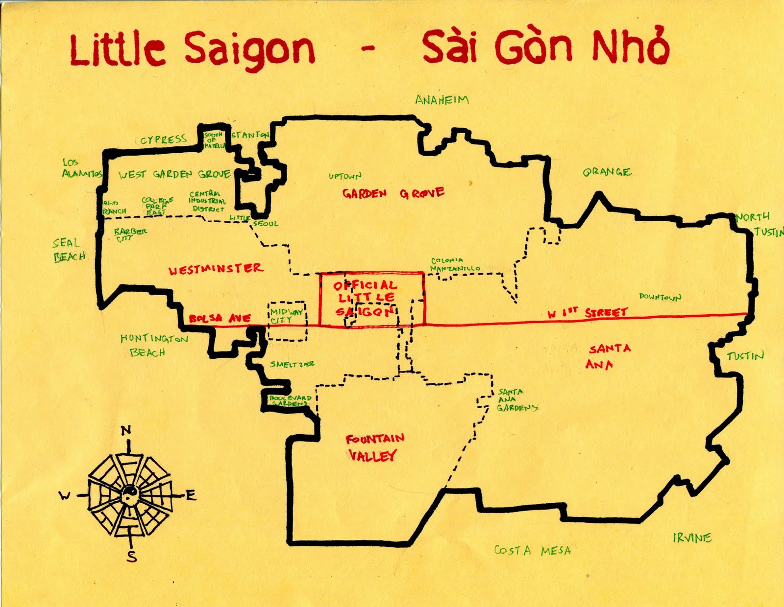 Thanh Nguyễn's Blog: Little Saigon Tour