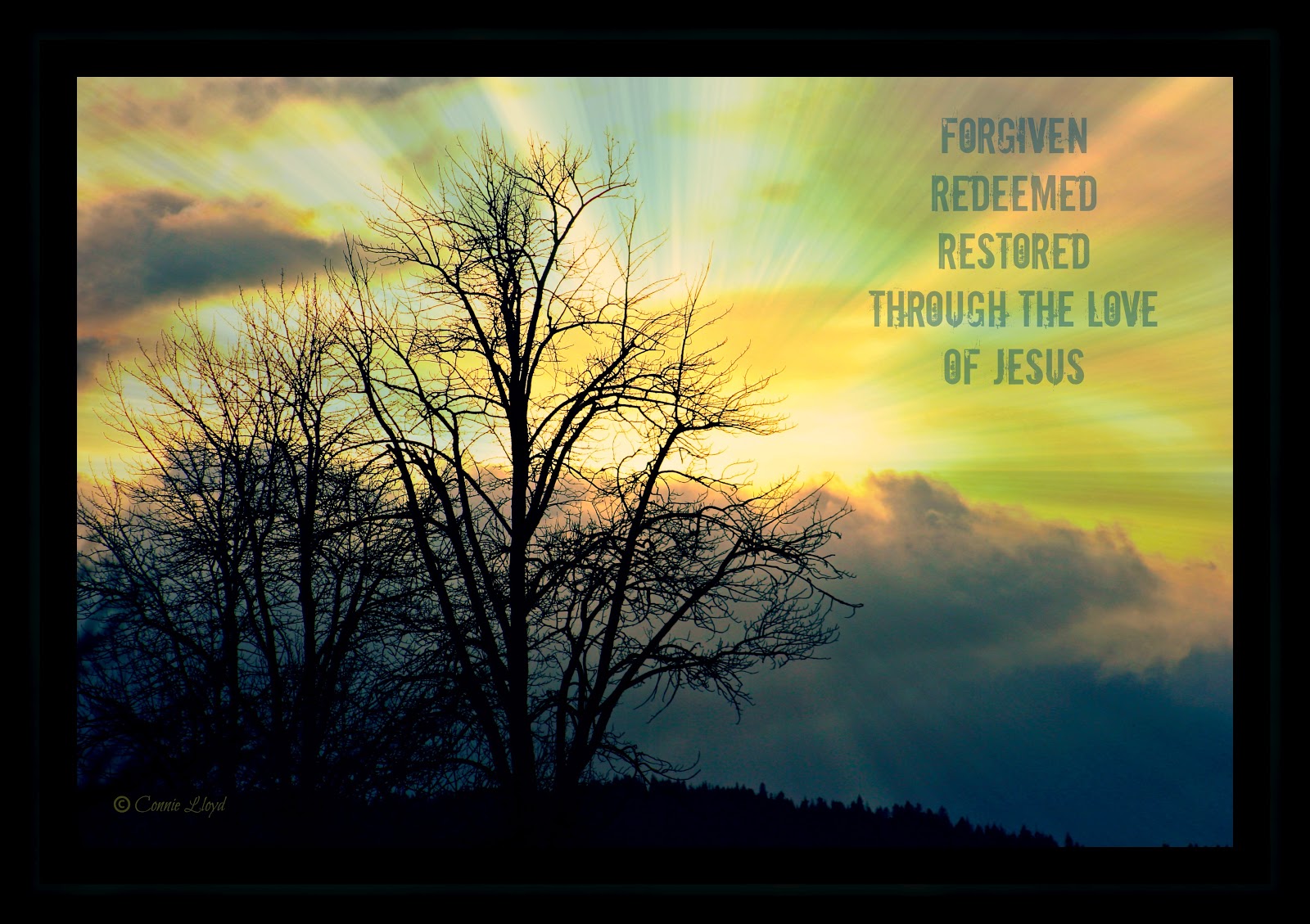 Live, Love, Laugh, Hope: Forgiven Redeemed Restored