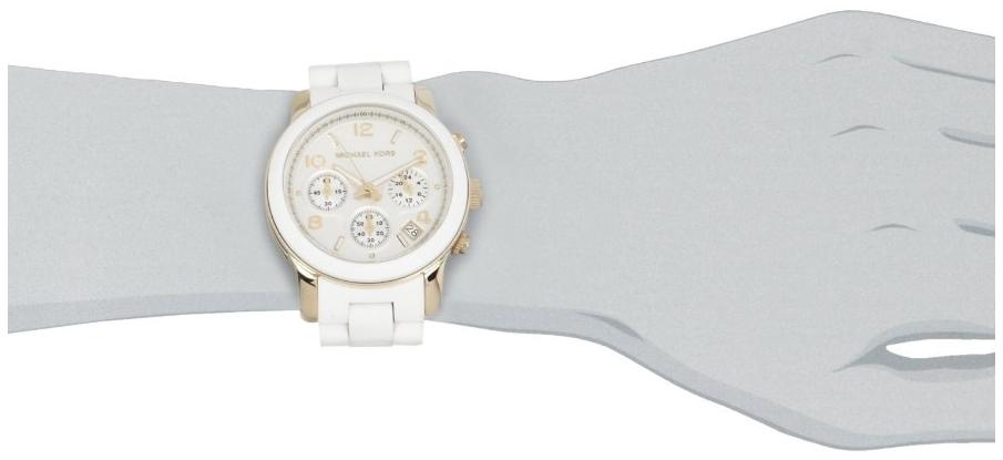 Maggie_Beauty_Shop: Relógio Michael Kors MK5145 - Branco