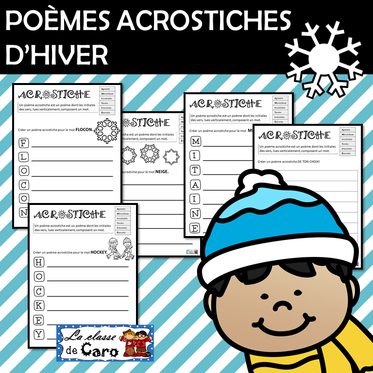 la classe de caro.: Saison: L'hiver