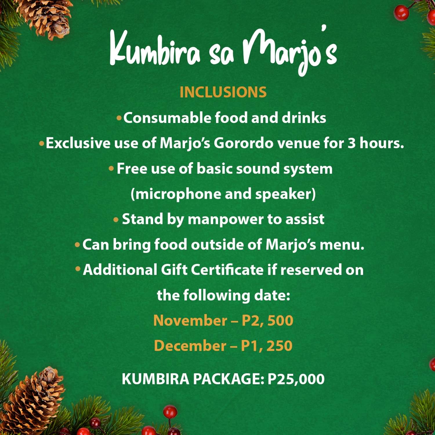 Marjo’s Pochero - God is Good all the time