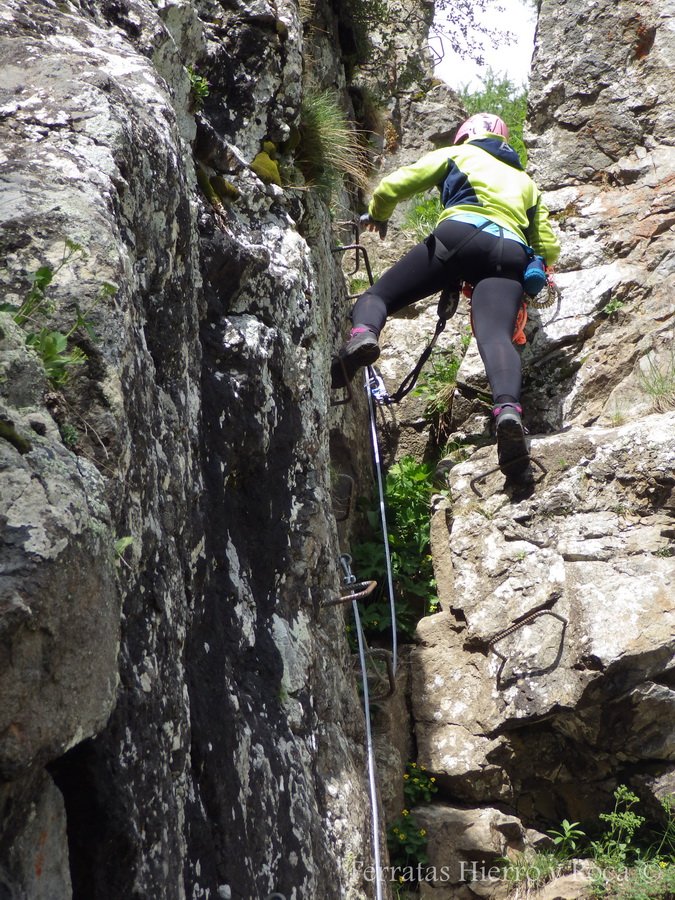 Vía Ferrata D'Arsine - K2 o PD - | Ferratas Hierro y Roca