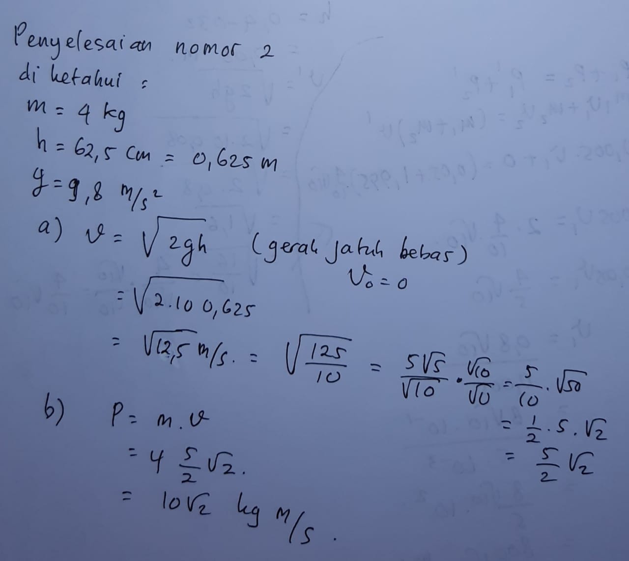 Momentum dan Impuls: Pengertian, Rumus dan contoh Soal Penyelesaian ...