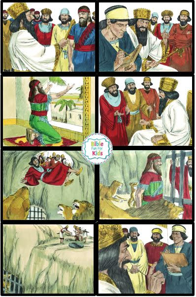 Daniel: The Writing on the Wall & the Lion's Den | Bible Fun For Kids