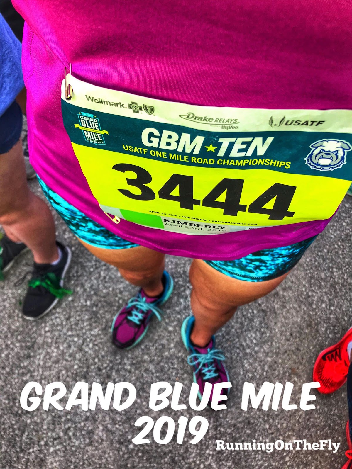 Running on the Fly: Grand Blue Mile 2019