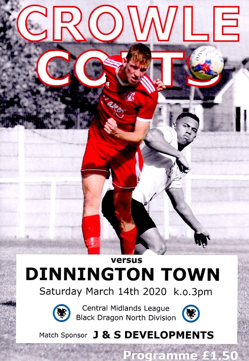 Crowle Colts v Dinnington Town