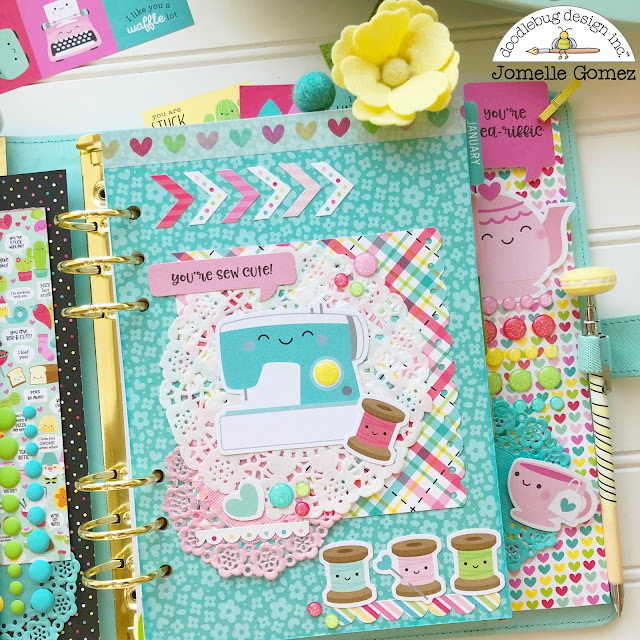 Doodlebug Design Inc Blog: Chit Chat Focus | Planner Pages by Jomelle