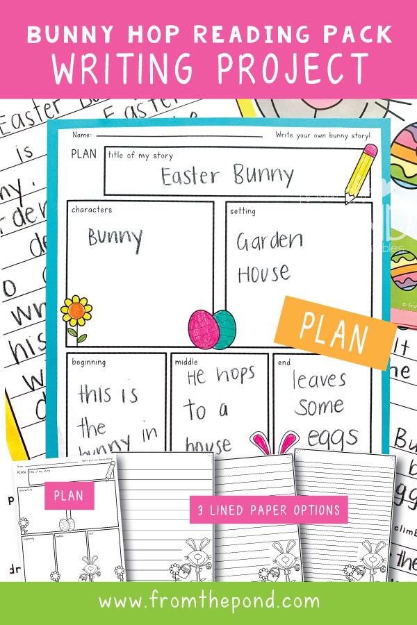 BUNNY HOP READING PACK | From the Pond