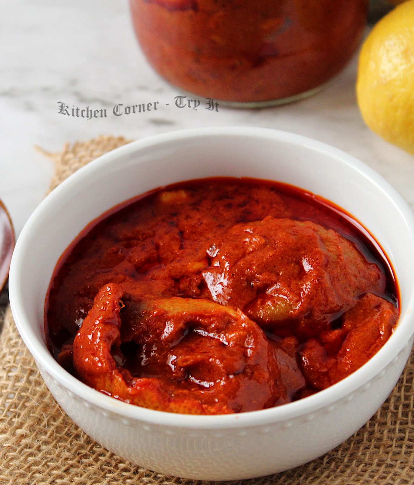 Naranga Achar/Lemon Pickle