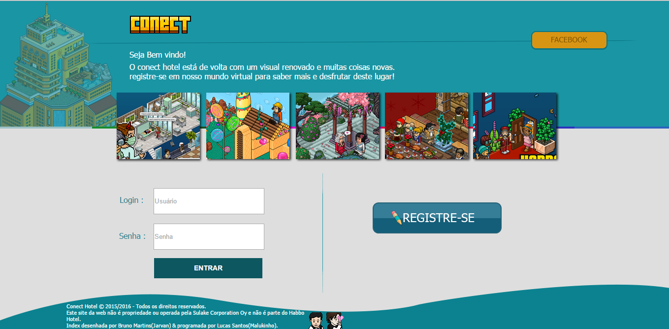 [CMS] Conect CMS 1.0 - Criador de habbo