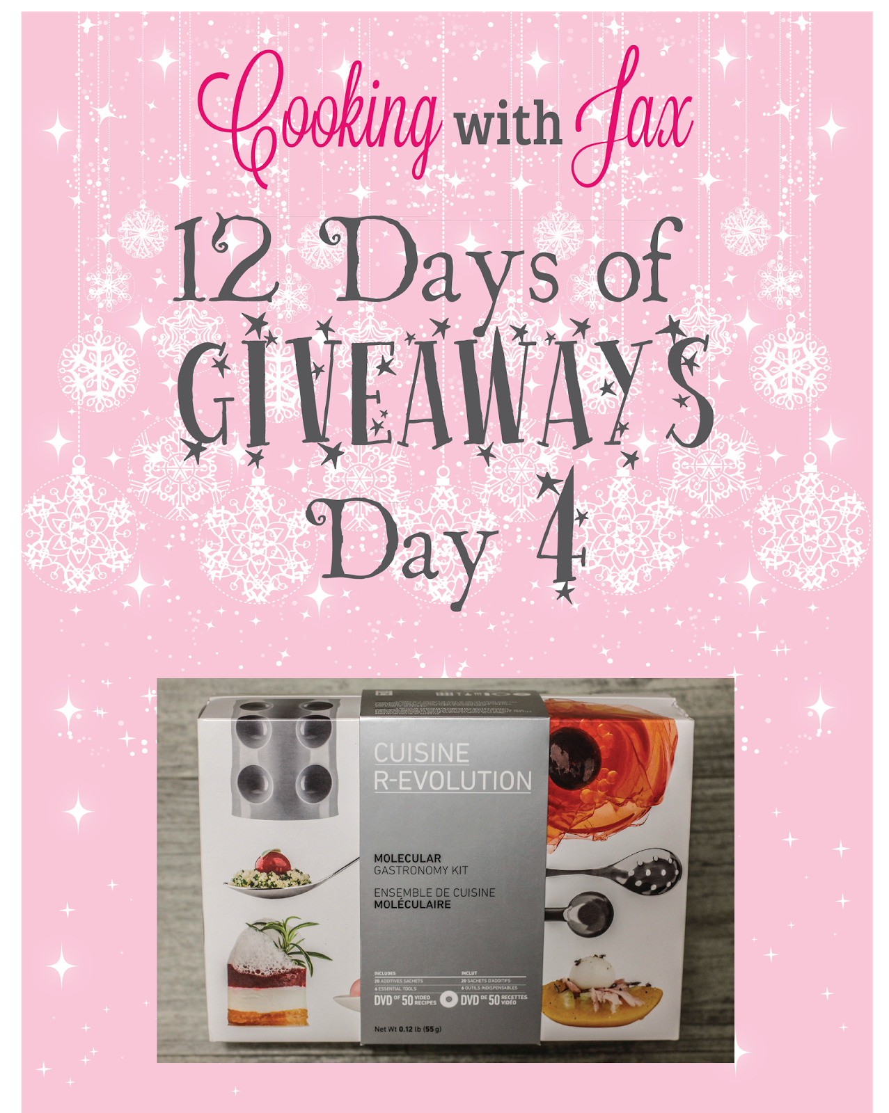 Cooking with Jax: 12 Days of GIveaways: Day 4 - Molecular Gastronomy ...
