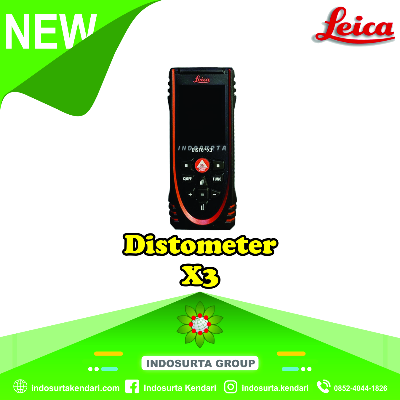 Distometer Leica X3