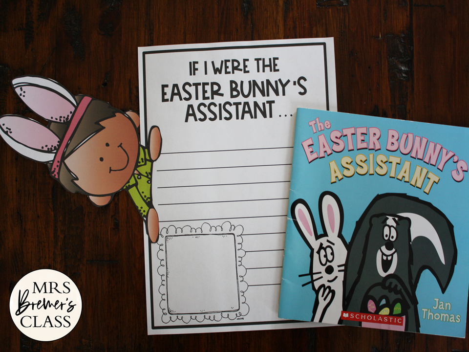 The Easter Bunny's Assistant Book Study Companion Activities | Mrs ...
