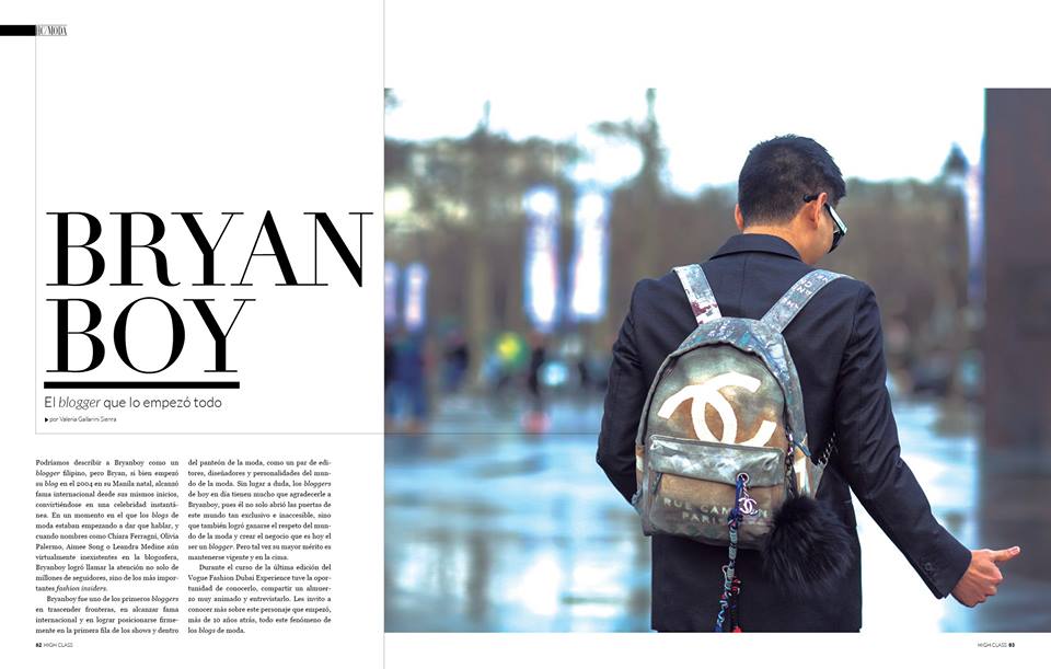 Flor de Camalote: Entrevista a Bryan Boy: El Blogger que lo empezó todo