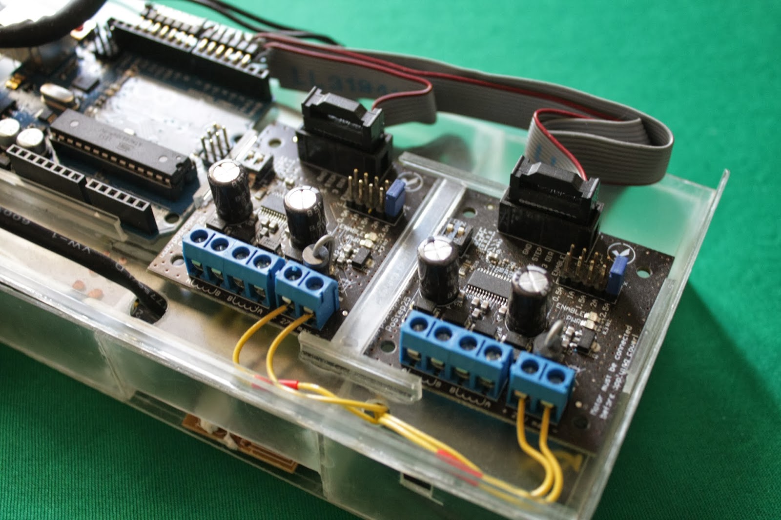 boxedcnc: CNC Embroidery. Elettronica di controllo II