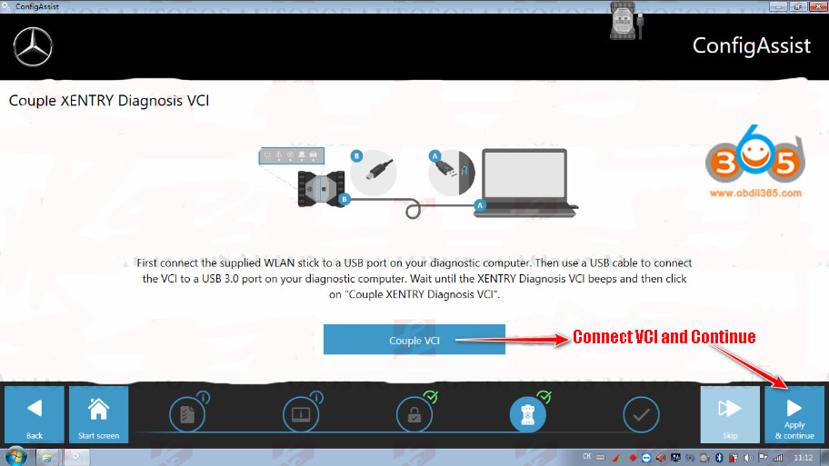OEM Benz C6 DoIP Xentry VCI Configuration - OBD2 Diagnostic Tools