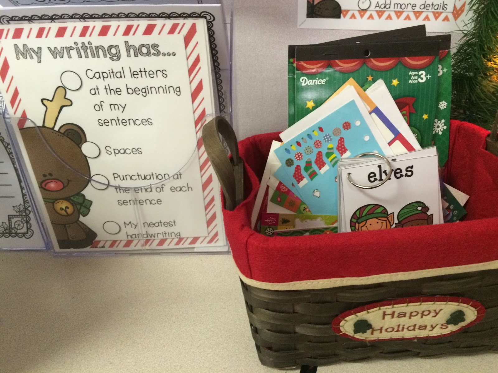 The Sassy School Teacher: New Life Ahead, Very Merry Centers and a Freebie!