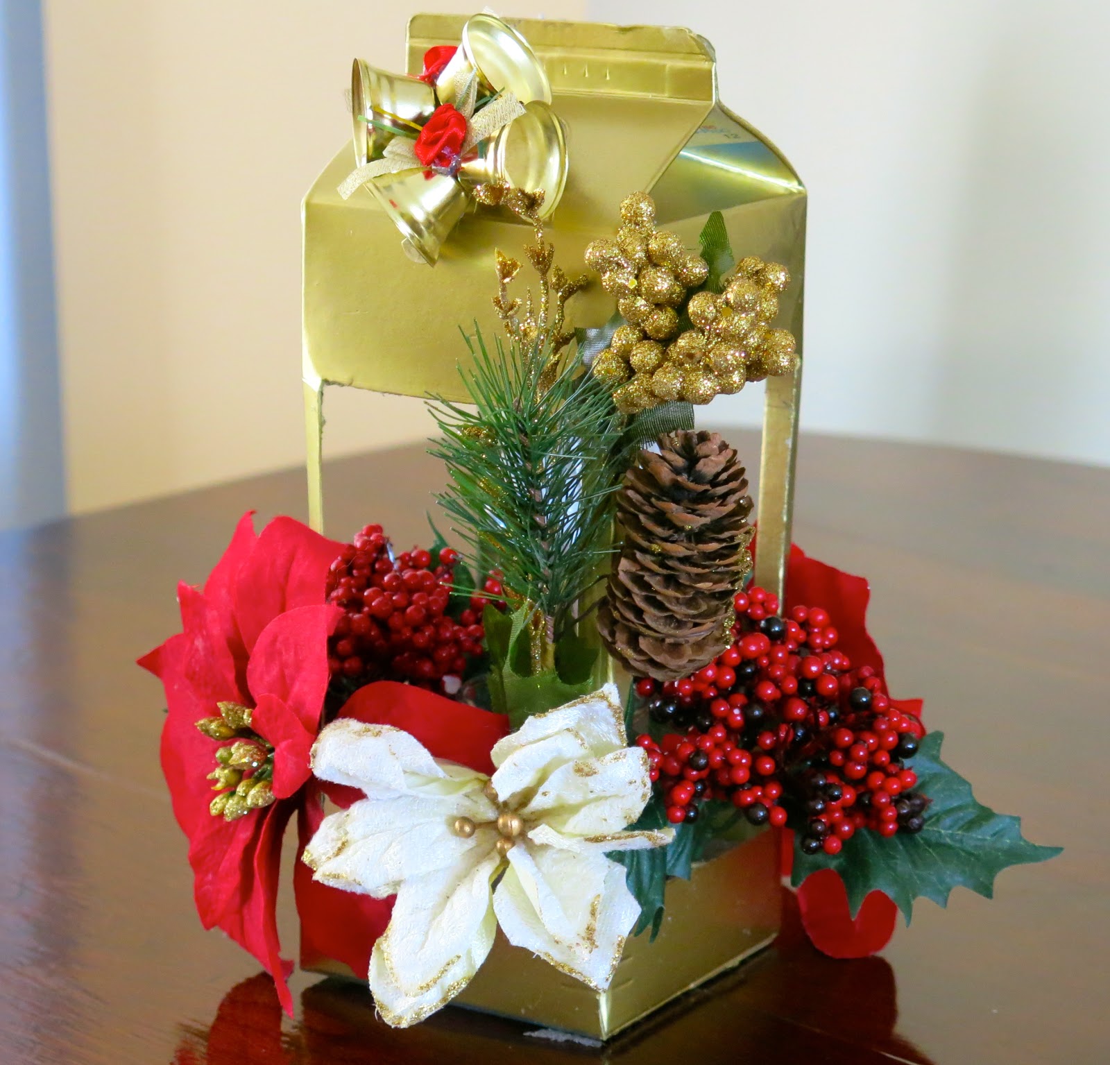 Caker Cooking: Ye Olde Christmas Milk Carton Lantern