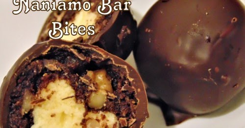 Nanaimo Bar Bites