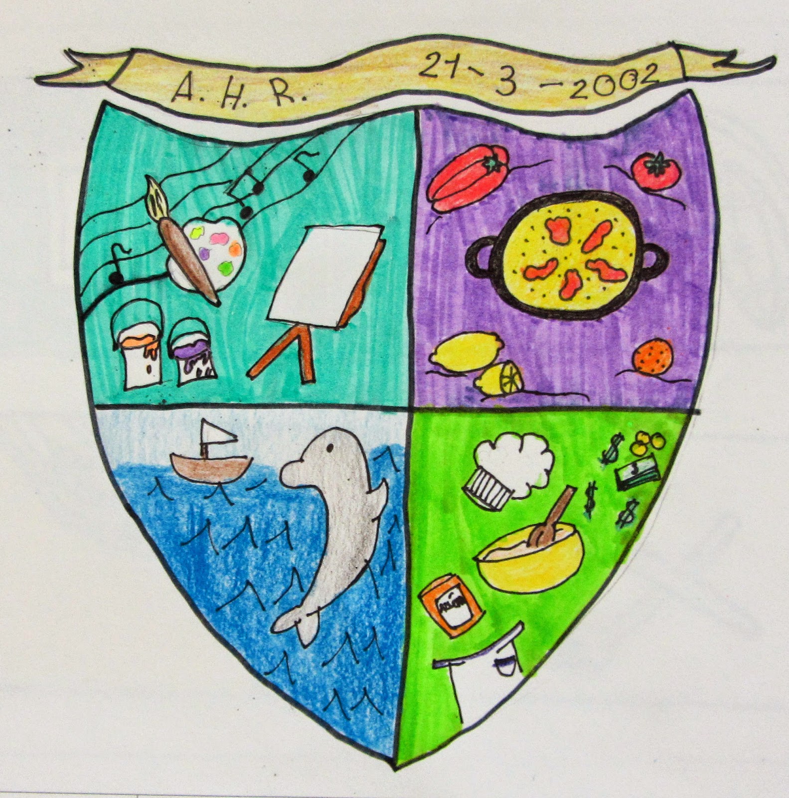 el rincón de senda: MI ESCUDO