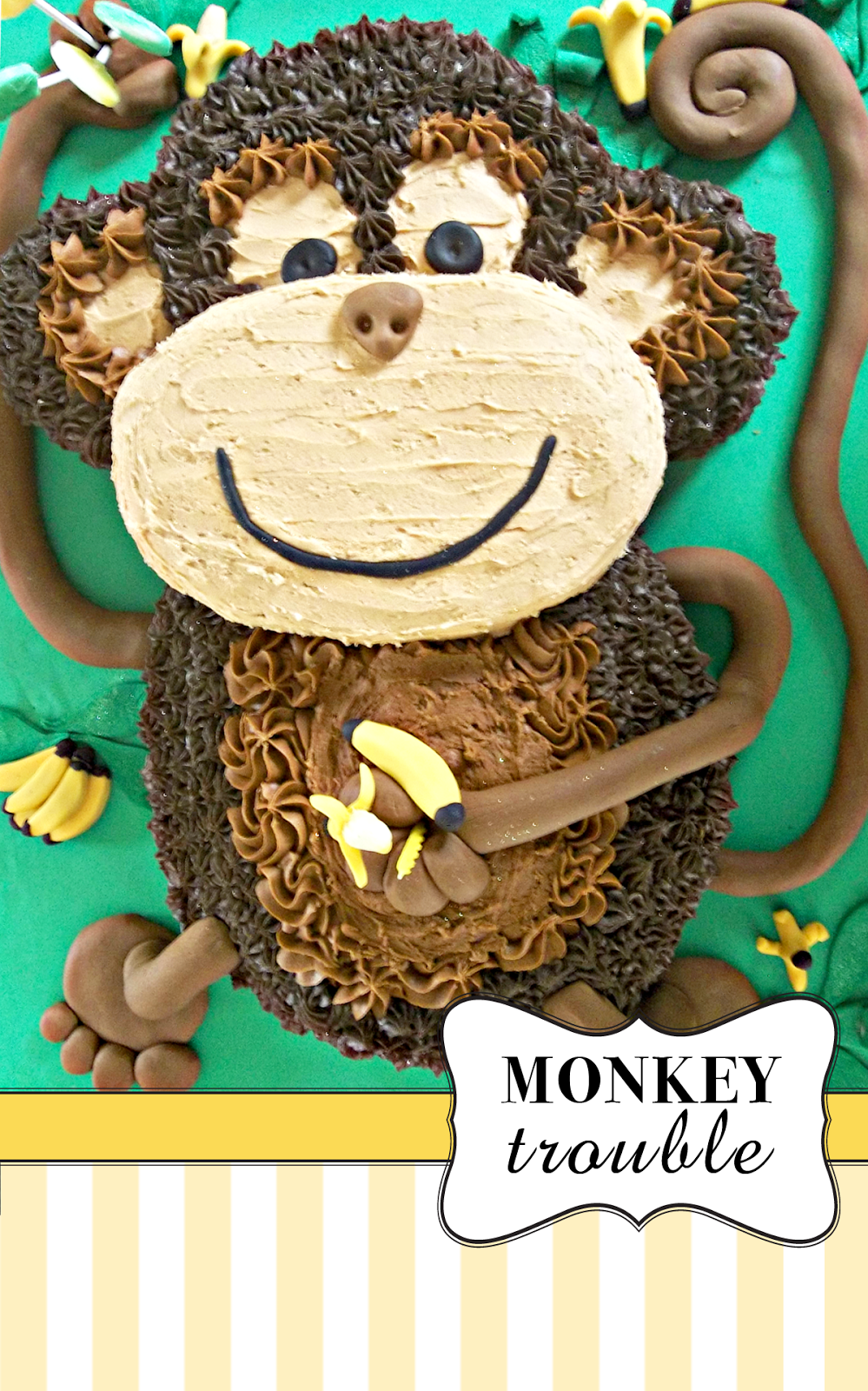 Please Cupcakes: Monkey trouble