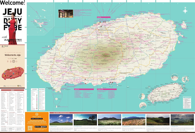 JeJu The Ones: Jeju Island Tourist Map.(english version)