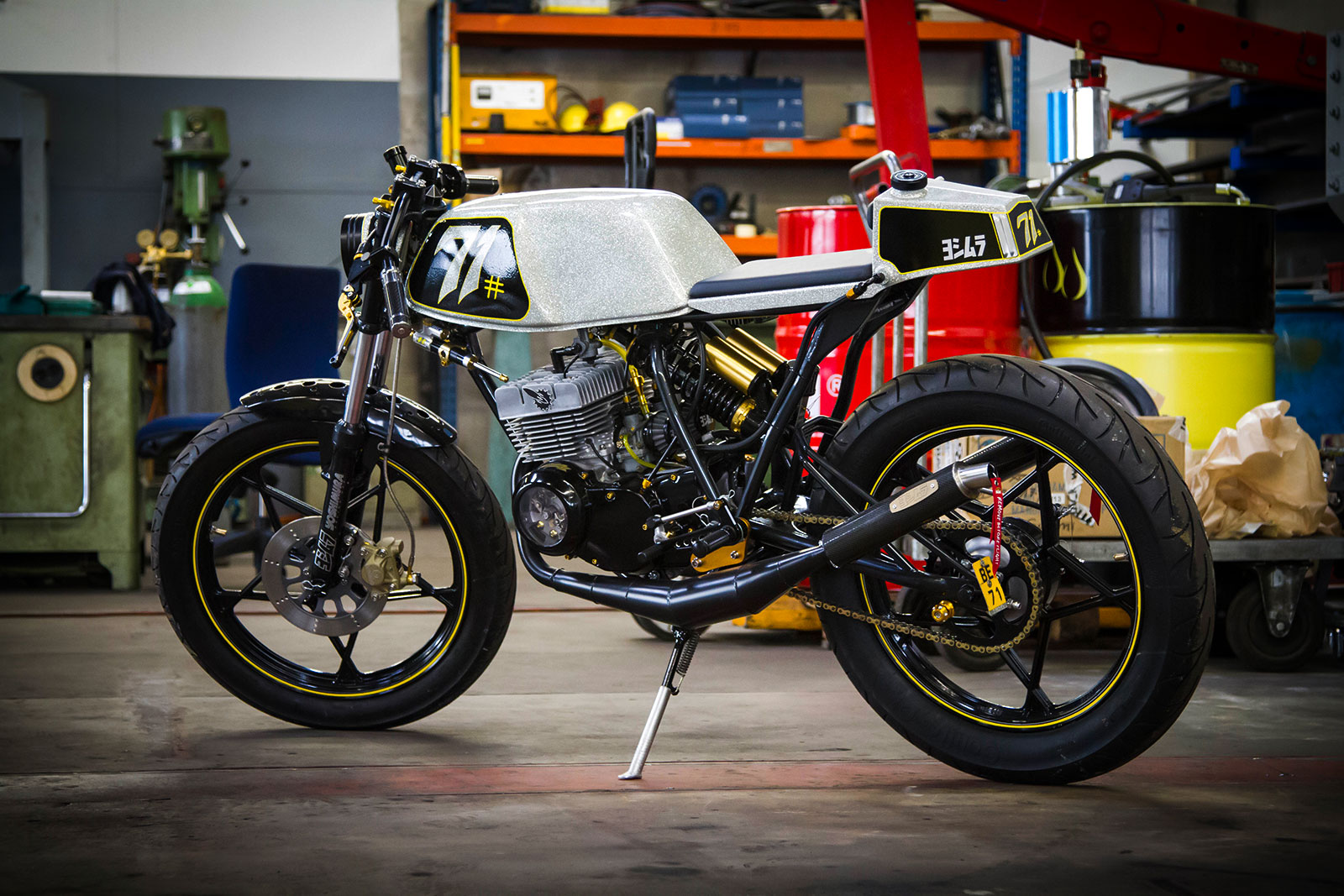 Suzuki Gt 125 “Quicksilver” / Rocket Sprocket