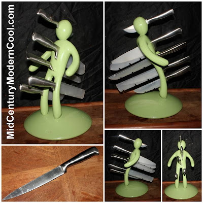 Mid Century Modern Cool: VooDoo Knife Block