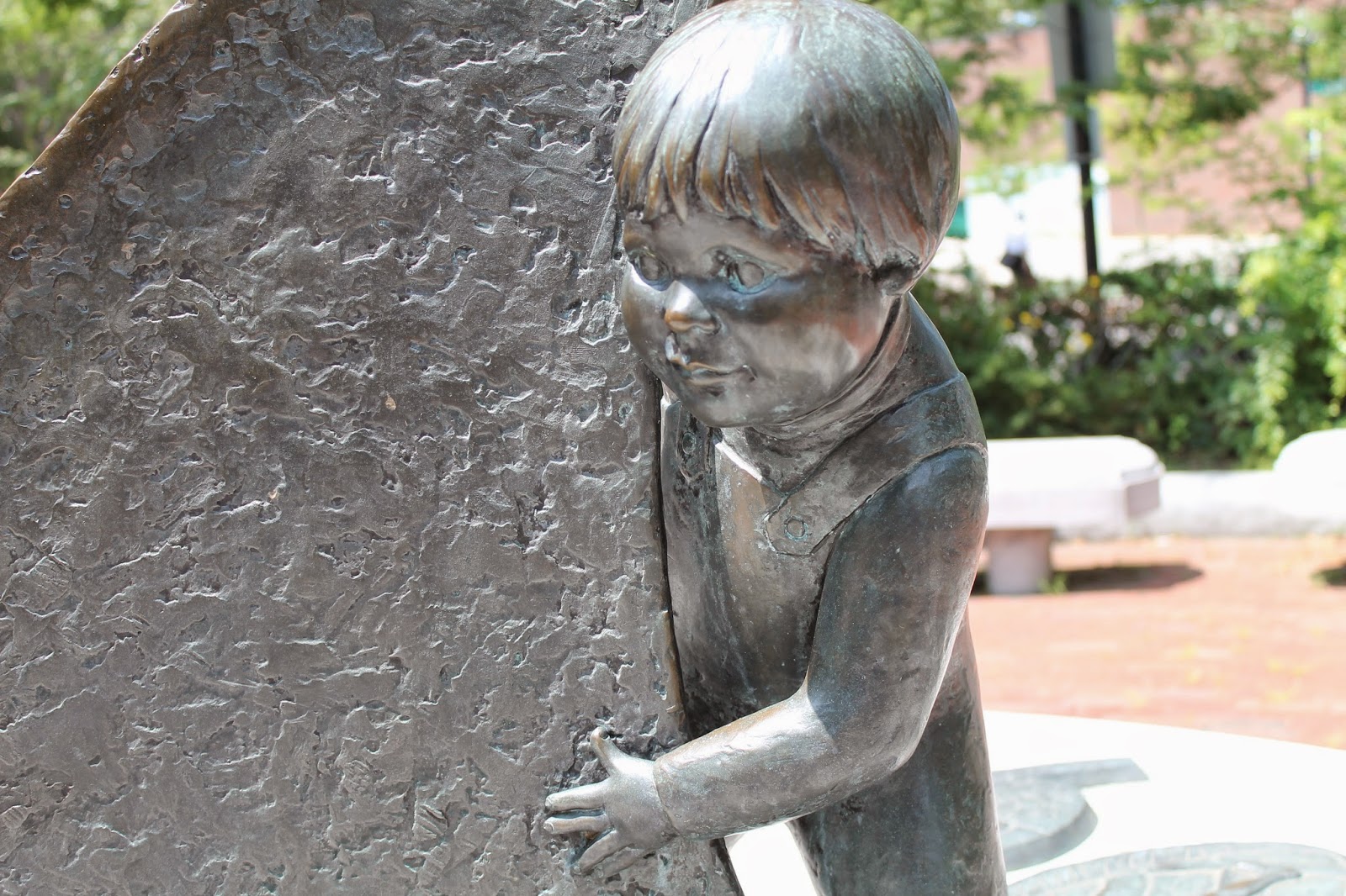 Playground Hopping: Art in the Park - Charlestown Sundial in Hayes Square