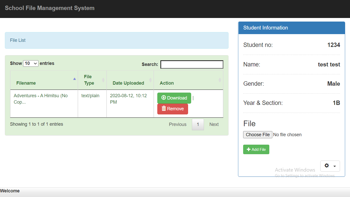 School File Management System Using PHP/MySQLi | Campcodes School File Management System Using PHP/MySQLi | Campcodes