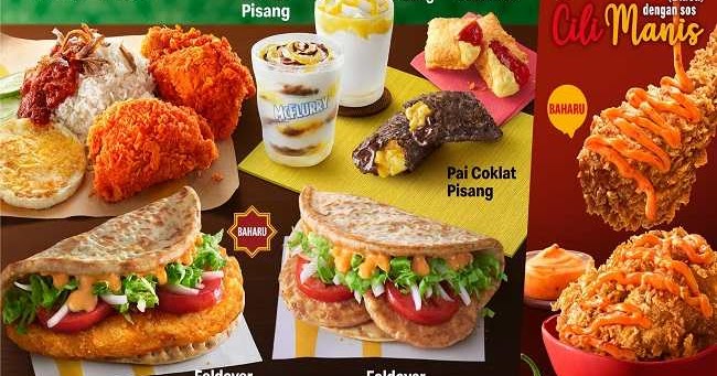 MCDONALD’S MALAYSIA SAJIKAN KELAINAN UNTUK MENU RAMADAN
